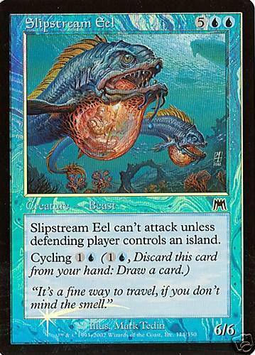 FOIL MTG - Onslaught - Slipstream Eel - NM | eBay