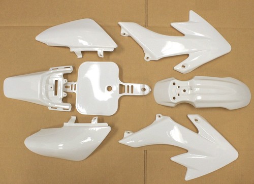 White Plastic Kit Honda CRF XR 50 SDG SSR Pitster Pro Pit Dirt Bike ...