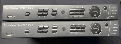 2 Complete TruVision 4 Channel Plug and Play POE NVR and 2MPx Camera ...