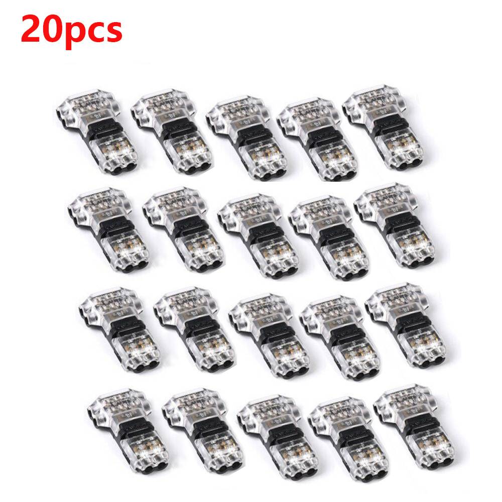 5/50PCS 12V Wire Cable Snap In Connector Terminal Connections Joiners ...