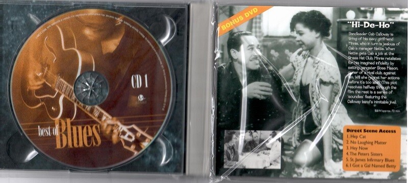 VARIOUS ARTISTS Best of Blues Box Set (CD 2005 2 Discs Madacy + DVD ...