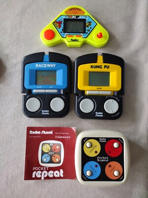 Raceway Radio Shack (1989) Retro Handheld Games