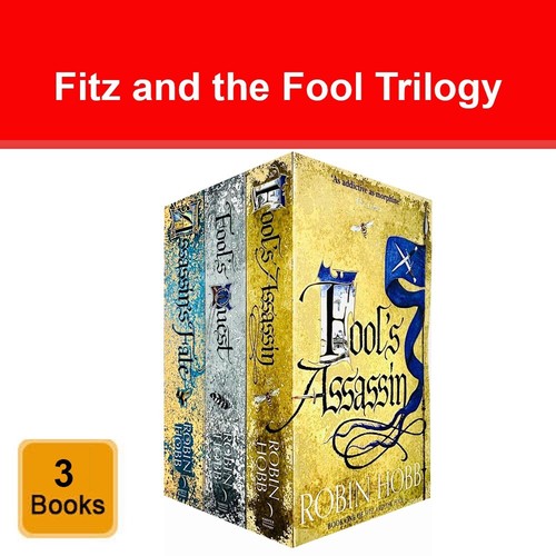 Robin Hobb Fitz and the Fool Trilogy 3 Books Collection Set Pack Fools ...