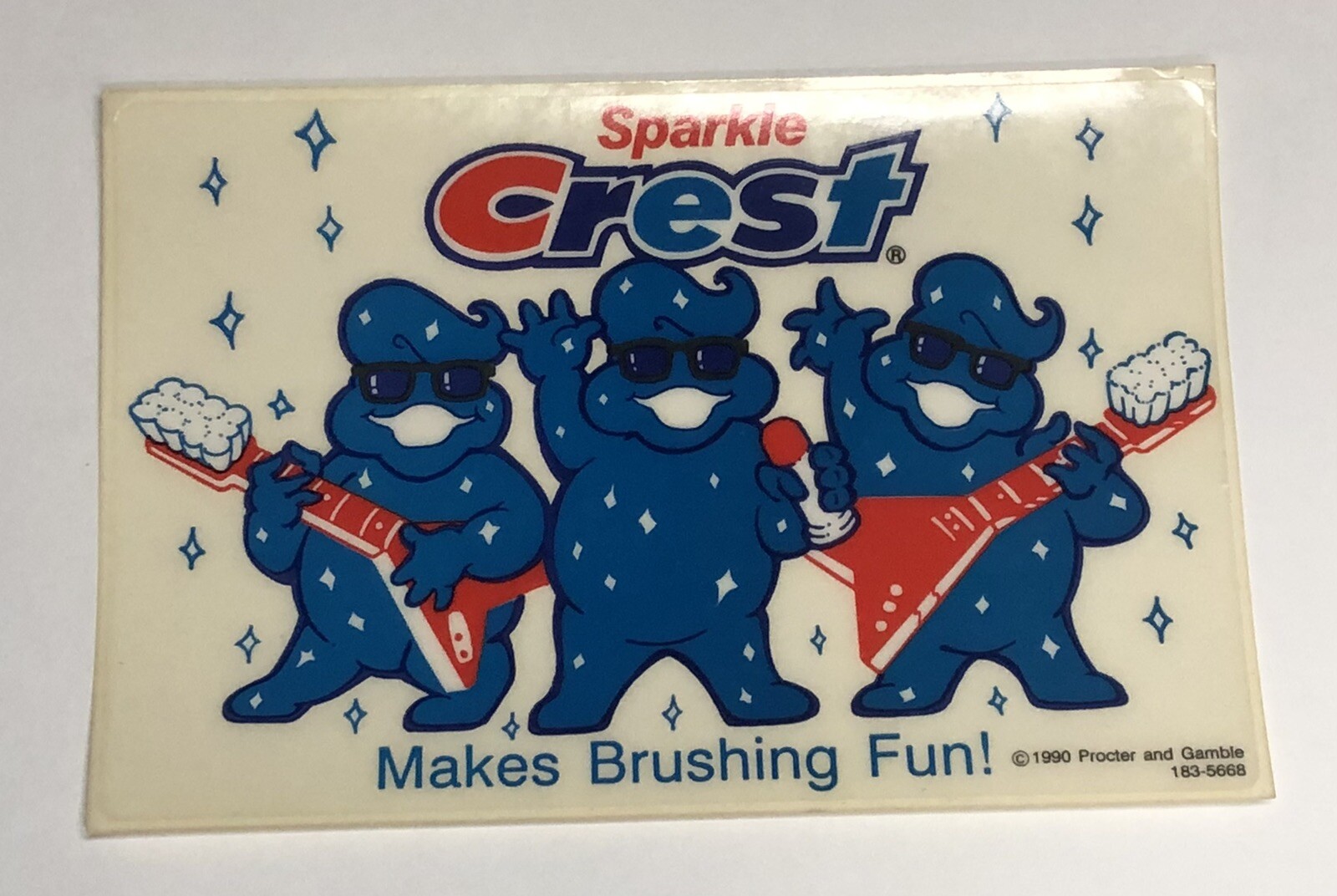 Crest Toothpaste Cartoon