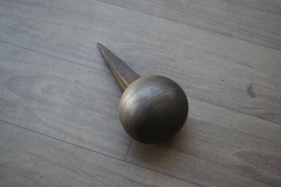 Vintage iron Ball Anvil Blacksmith Hardy Tool Stake mashroom anvil tool ...