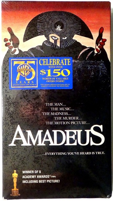 Amadeus (VHS, 1998) for sale online | eBay