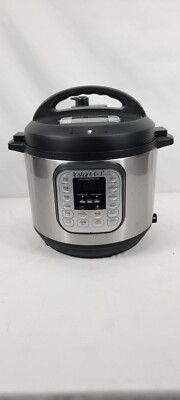 Instant Pot IP-DUO60 V3 Programmable Pressure Cooker Pot 6-QT Used Once ...
