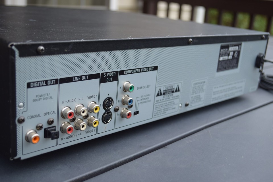 Sony DVP-NC665P 5 Disc CD/DVD Player Changer Carousel No Remote Tested ...