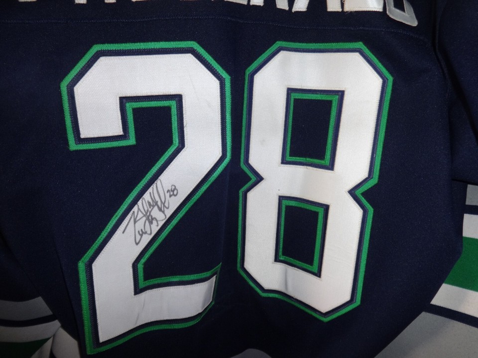 Seattle Thunderbirds ZACH FITZGERALD Game FIGHT Worn WHL Hockey Jersey ...