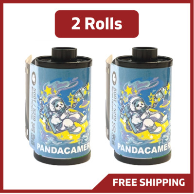 2 ROLLS - PandaCamera 500T 5219 ISO 400 36exp ECN-2 35mm Motion Picture ...