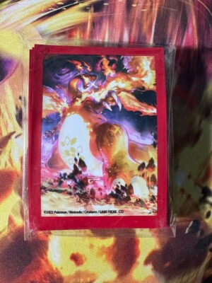 Scarlet & Violet Pokemon Charizard VMAX Card Sleeves x65 from Zard UPC ...