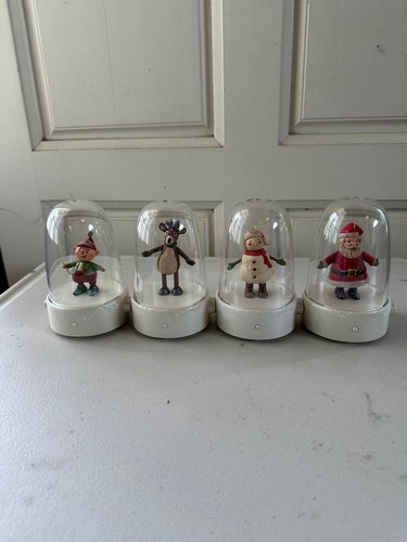 Hallmark 2012 Happy Tapper Musical Dancing Elf Reindeer Snowman Santa ...