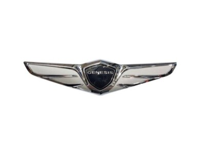 2021+ Genesis G70 Genuine OEM Wings Logo Front Carbon Emblem Badge ...