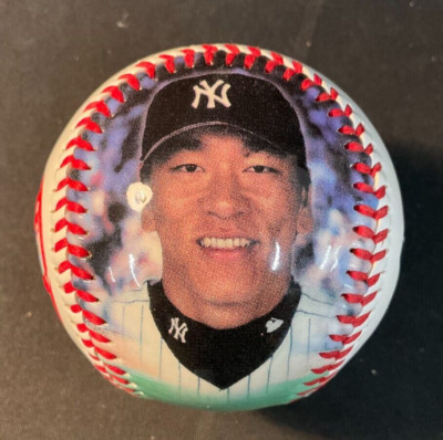 New York Yankees Hideki Matsui Embossed Souvenir Collectible Baseball ...