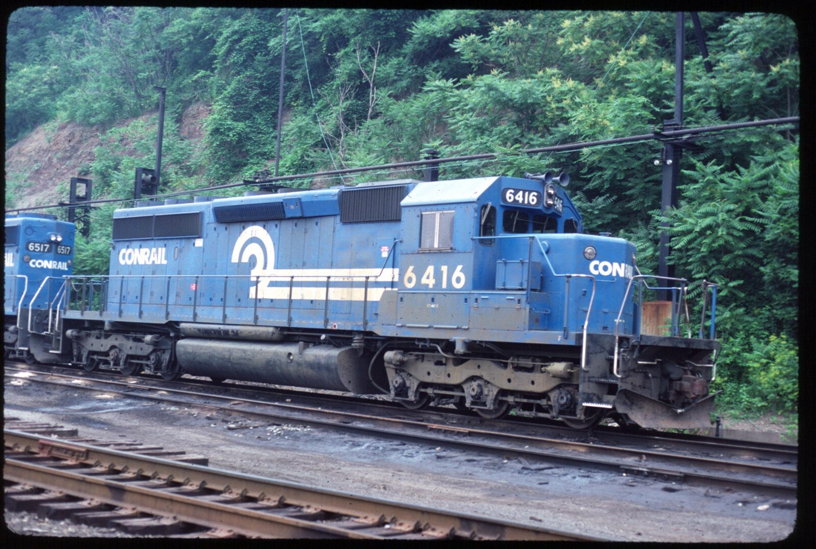Original Rail Slide - CR Conrail 6416 Pittsburgh PA 6-24-1980 | eBay