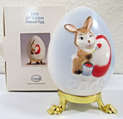 New Goebel Annual Egg "2008" with Original Box | eBay