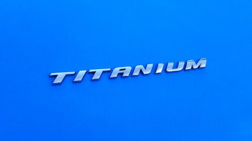 FORD FOCUS FUSION ESCAPE FLEX FIESTA TITANIUM REAR LID EMBLEM LOGO ...