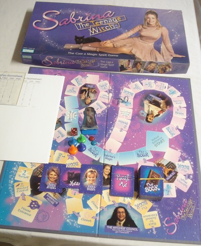Sabrina the Teenage Witch TV Board Game 1997 Parker Brothers | eBay