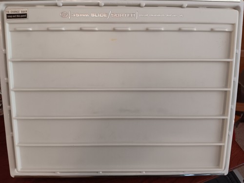 HPI 35mm Slide Sorter Hudson Photographic Industries Light Box holds 35 ...