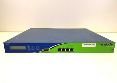Exinda 4800 WAN Application Acceleration Solution TCP HTTP Appliance ...