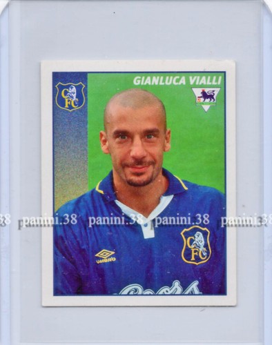 RARE !! GIANLUCA VIALLI Sticker "PREMIER LEAGUE 97" Panini 1997 MERLIN ...
