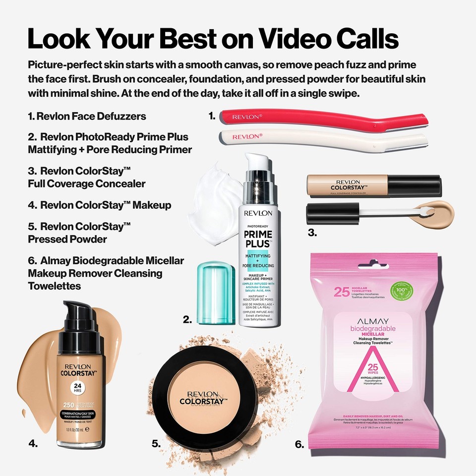 Revlon ColorStay Concealer, Longwearing Full Coverage Color Correcting ...