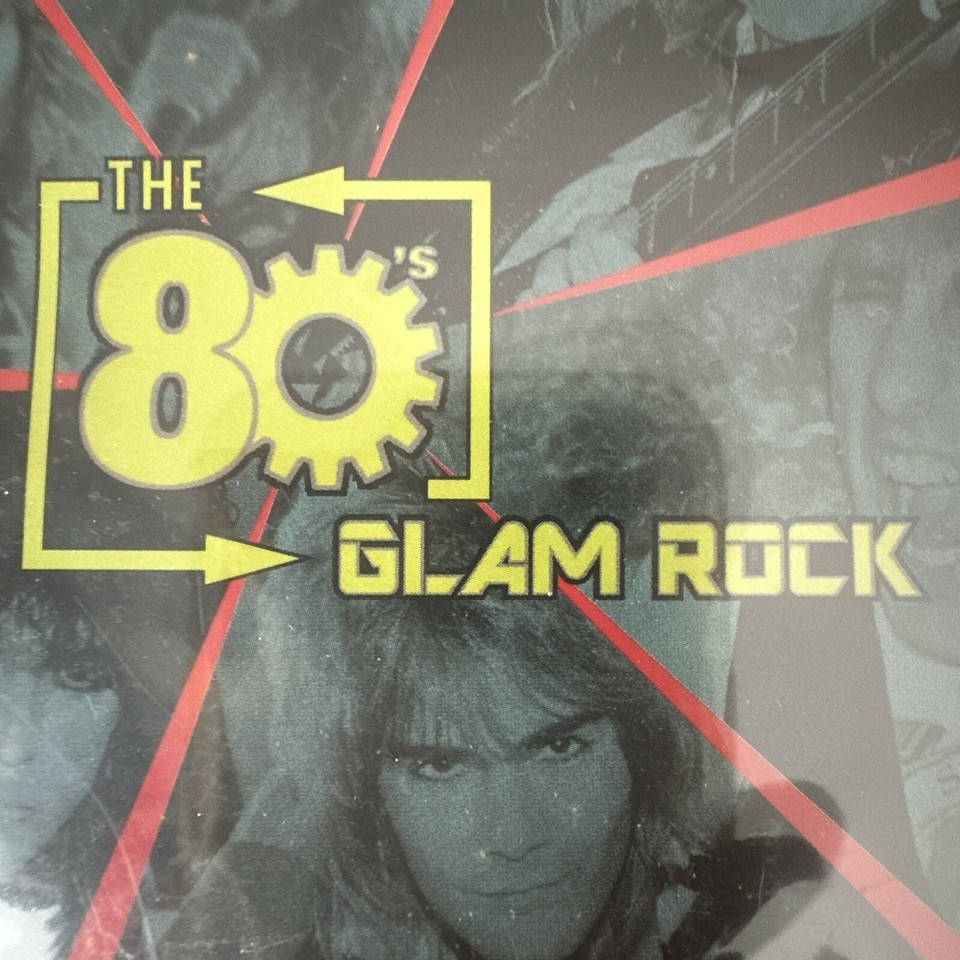80'S GLAM ROCK - 1997 CD of Various Artists BRAND NEW - SEALED!! RARE ...