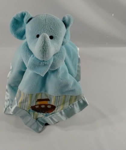 Small Wonder’s Noah's Ark Elephant Plush Satin Security Lovey Baby ...
