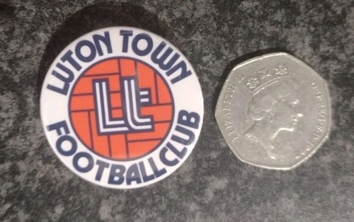 LUTON TOWN FC 1973 -1986 BADGE 38mm in size | eBay UK