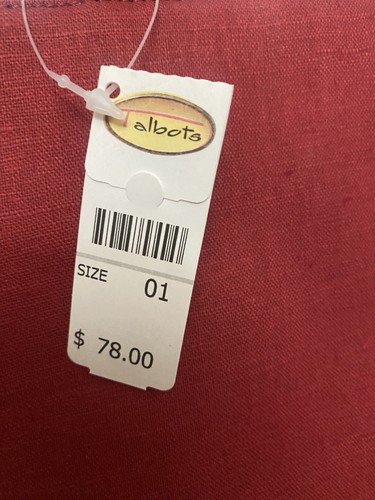 Talbots red handbag with Neigh Woven Handles | eBay