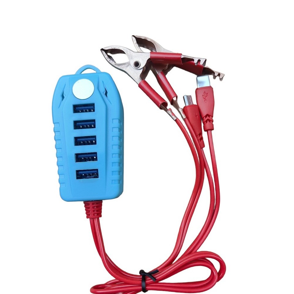 For Car Battery USB Car Adapter For Car Travel 5 USB Ports 2 Or 5 Ports ...