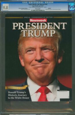 Newsweek President Trump Magazine - Print on Demand Edition - CGC 9.8 ...