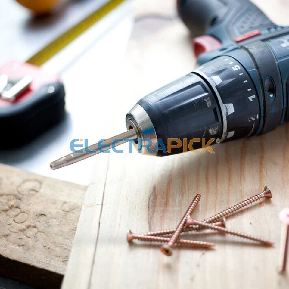 11PC Torx Bit Set Quick Change Connect Impact Driver Drill Security ...