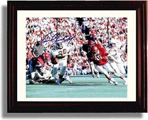 Framed 8x10 Earl Campbell Texas "The Tyler Rose" Autograph Promo Print ...
