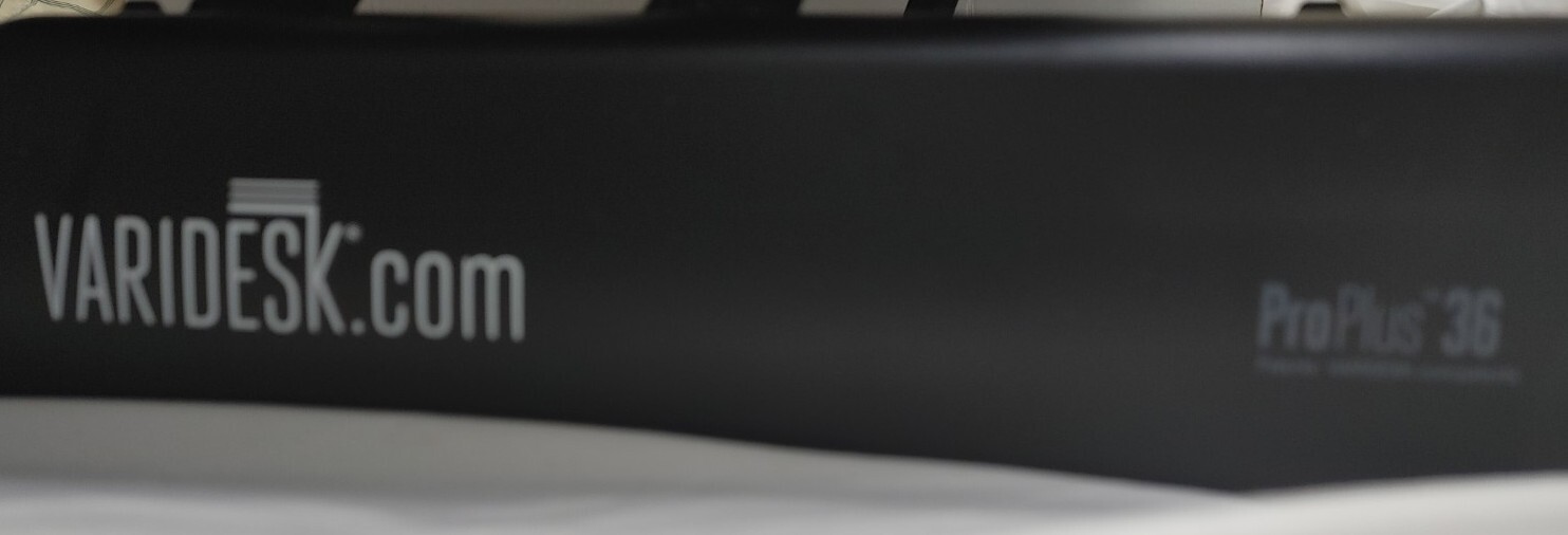 VariDesk Pro Plus 36 Dual-Monitor Sit Stand Adjustable Desk Model 49900 ...