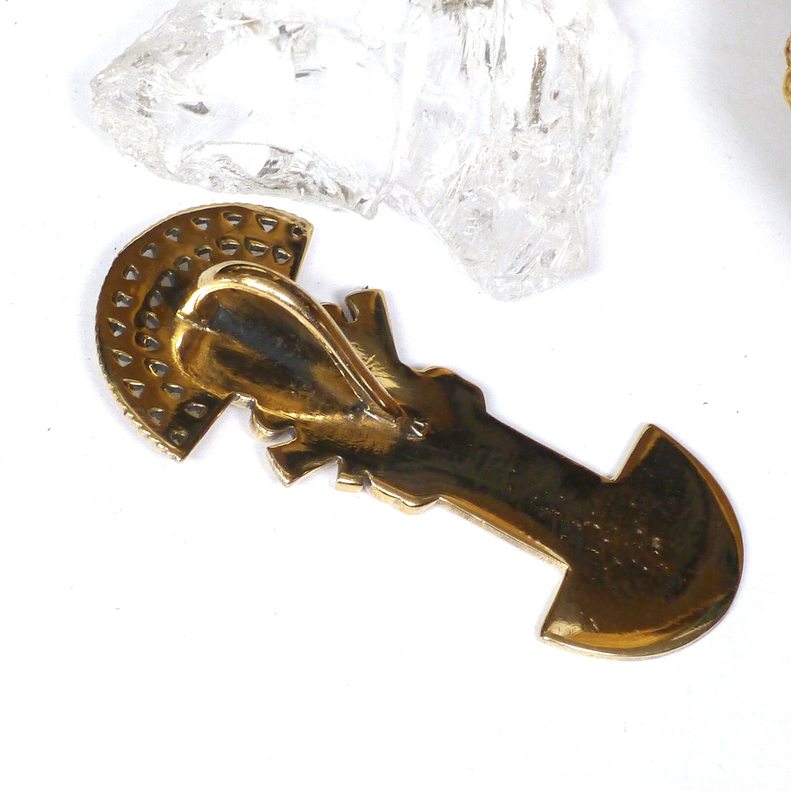 Bronze Inka Ritualmesser Schutz Anhänger TUMI Naymlap Heiler Magie ...