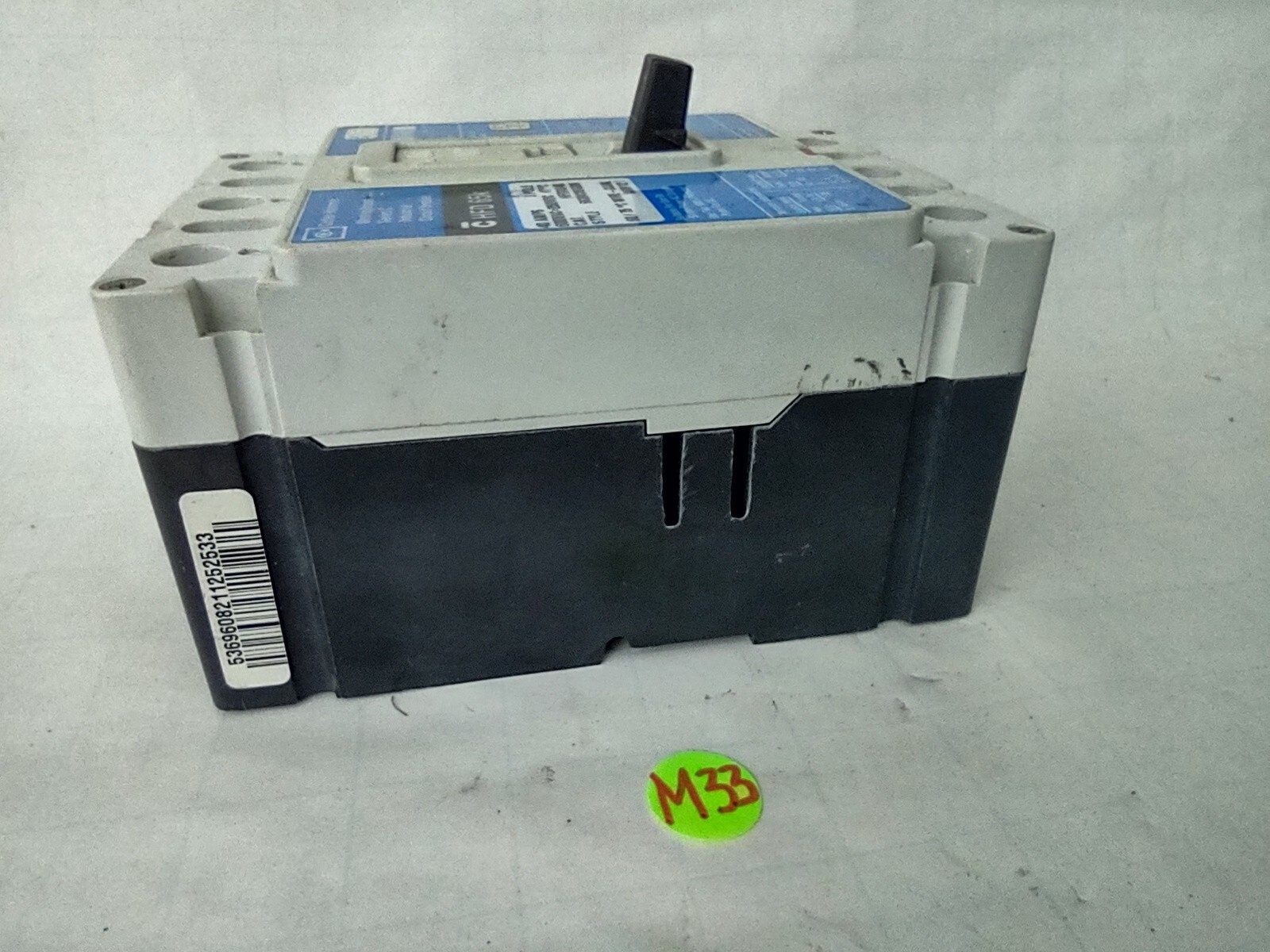 CUTLER-HAMMER HFD3040 INDUSTRIL CIRCUIT BREAKER SERIES C 600V 3 POLE 40 ...