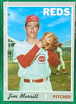 1970 Topps 616 Jim Merritt Cincinnati Reds | eBay