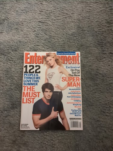 2005 EW with Kate Bosworth & Brandon Routh of "Superman Returns" on ...