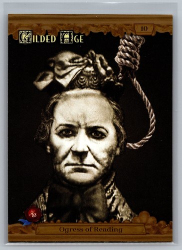 Ogress of Reading 2022 Historic Autographs Gilded Age RADIANT #10 Card ...