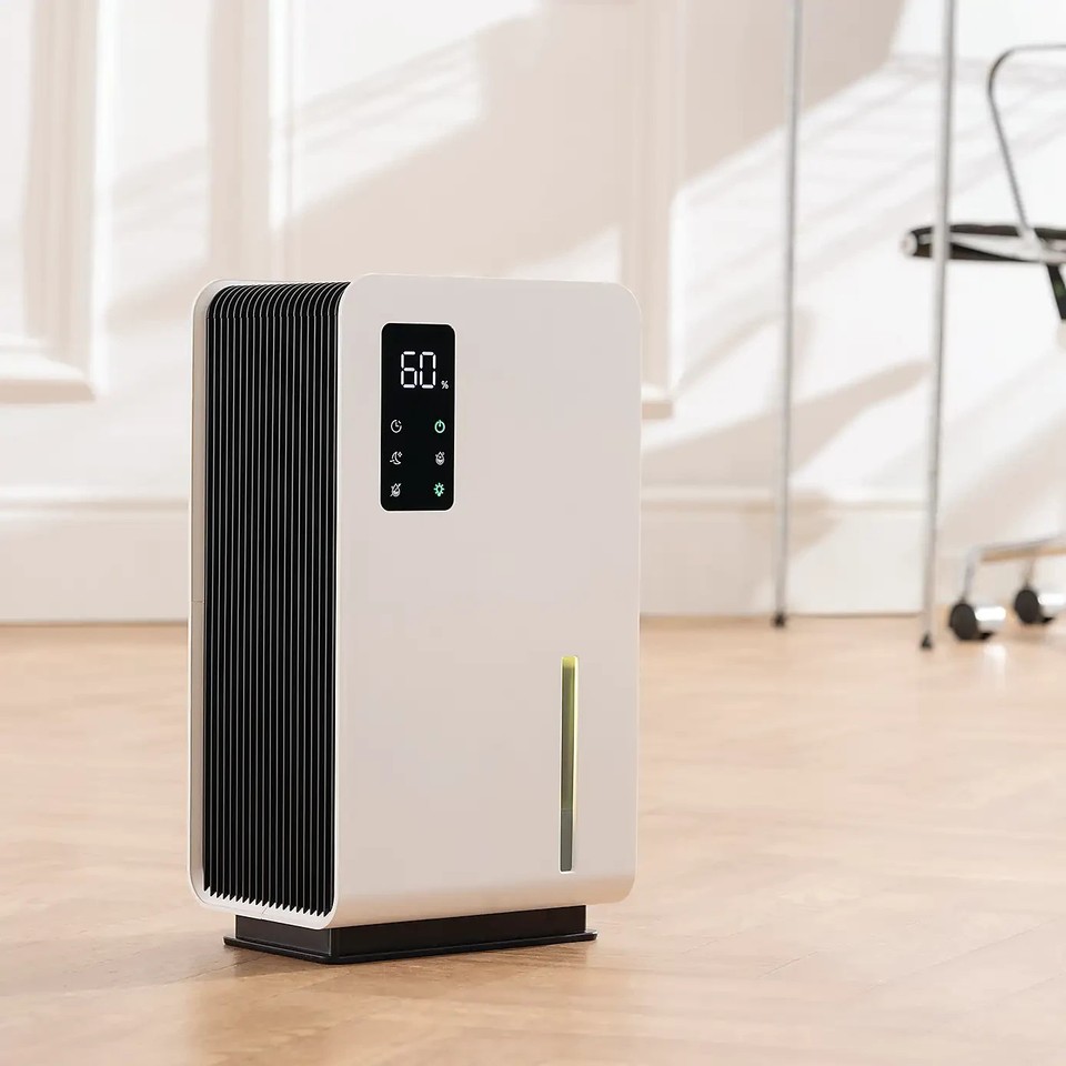 Daewoo 3.2L Dehumidifier & Air Purifier HEPA Filter, Night Mode, Auto ...