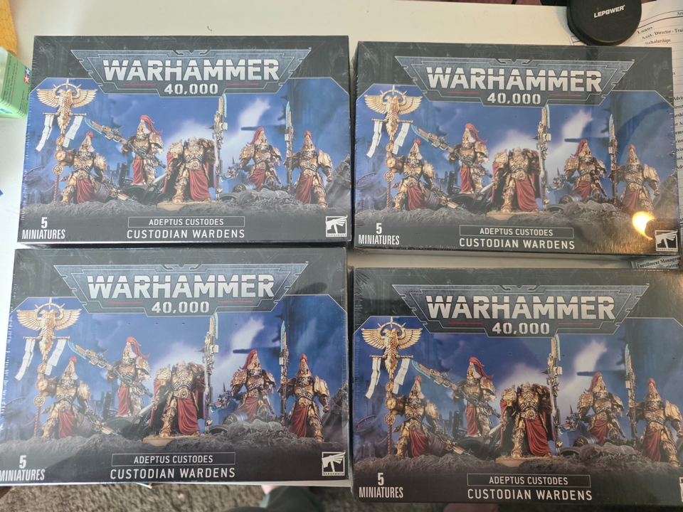 Warhammer 40,000 Custodes Army Lot NIB | eBay