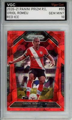 2020-21 PANINI PRIZM PREMIER LEAGUE RED ICE #85 ORIOL ROMEU VGC GEM ...