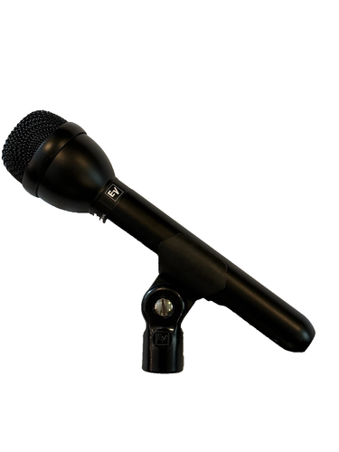 ELECTRO VOICE RE50 N/D-B Hand Held Omni Microphone w/2 Mic Cables and ...