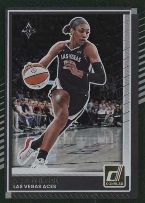 2025 Panini Donruss WNBA - A'ja Wilson #82 Green Shimmer for sale ...