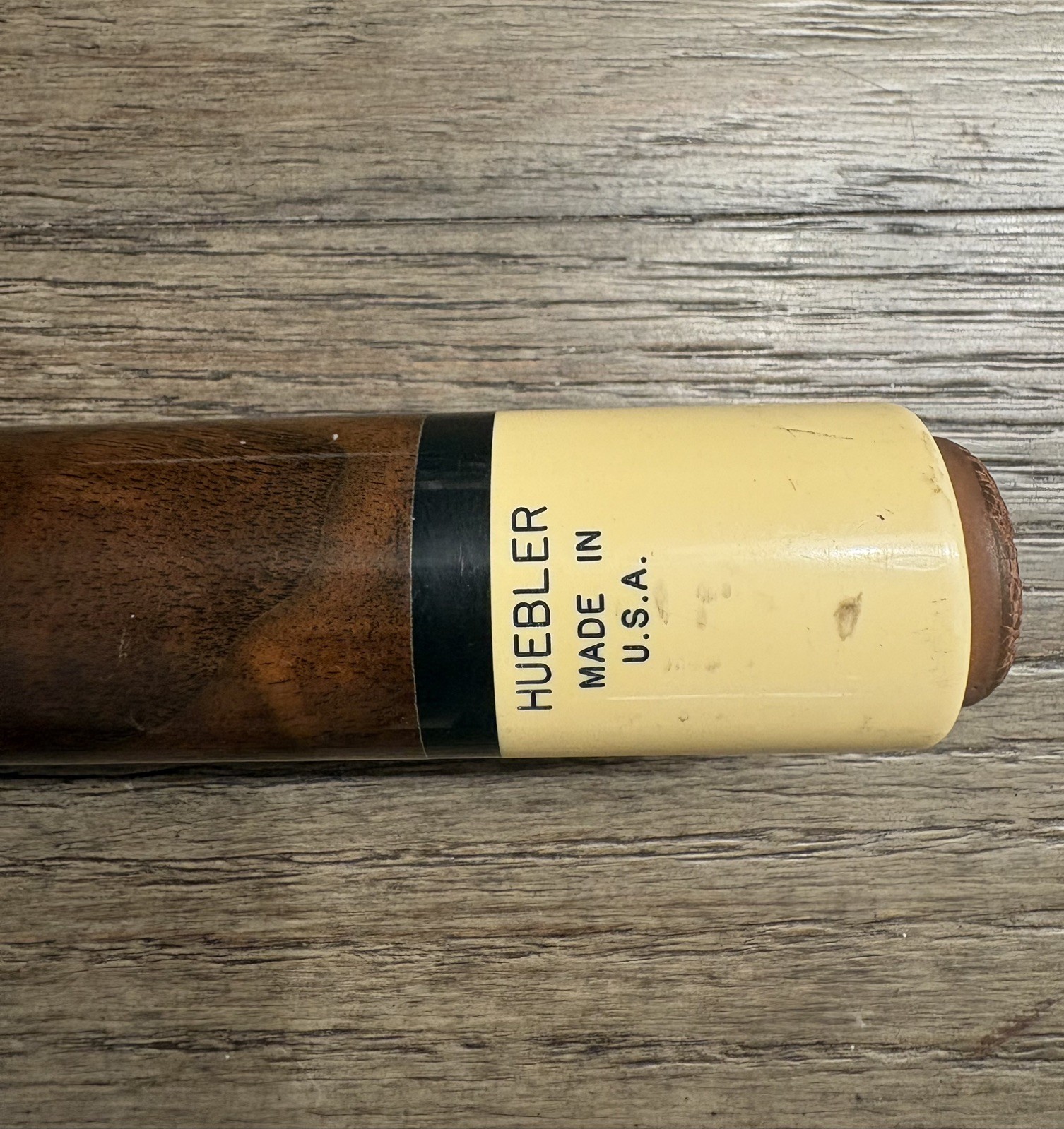 Vintage Huebler Two Piece Pool Cue Autographed Steve Mizerak | eBay