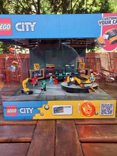 Lego Drive " Customize your car NEW light up rotating store display | eBay