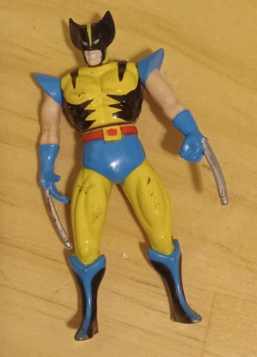 2.5” Wolverine Marvel X-MEN Heavy Metal Heroes Figure Die Cast Toy Biz ...