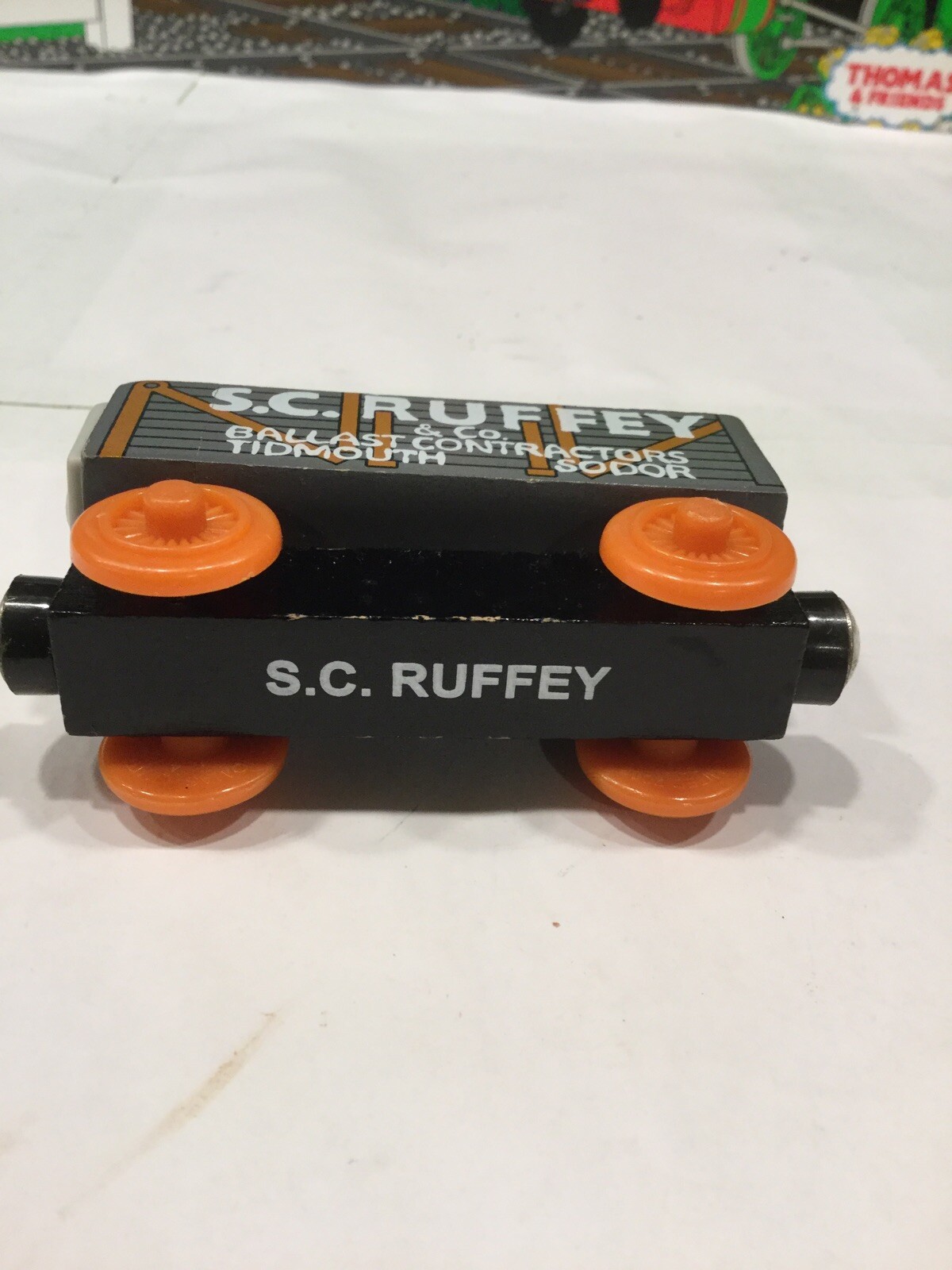 S.C. RUFFEY~Thomas & Friends Wooden Railway Train Tank Engine~2003~GOOD ...