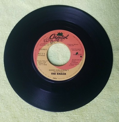 The Knack - Frustrated/Good Girls Don't - 45 RPM - Capitol Label | eBay